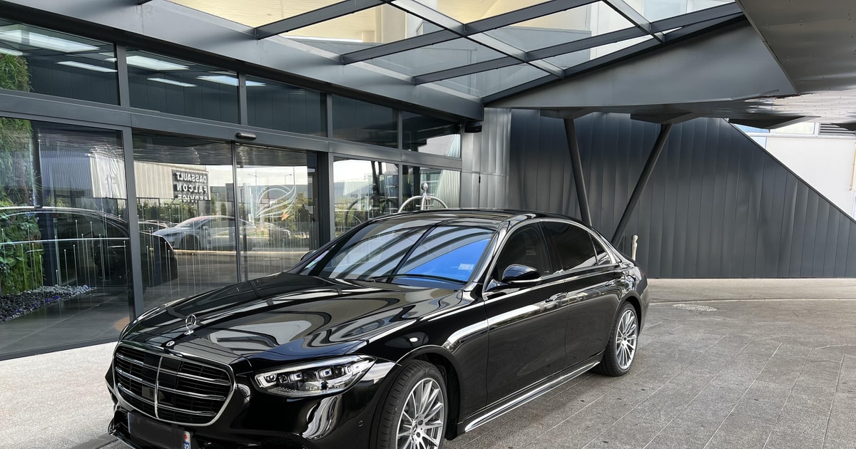 Paris: Historische Monumente Privater Mercedes Limousinen Charter ...