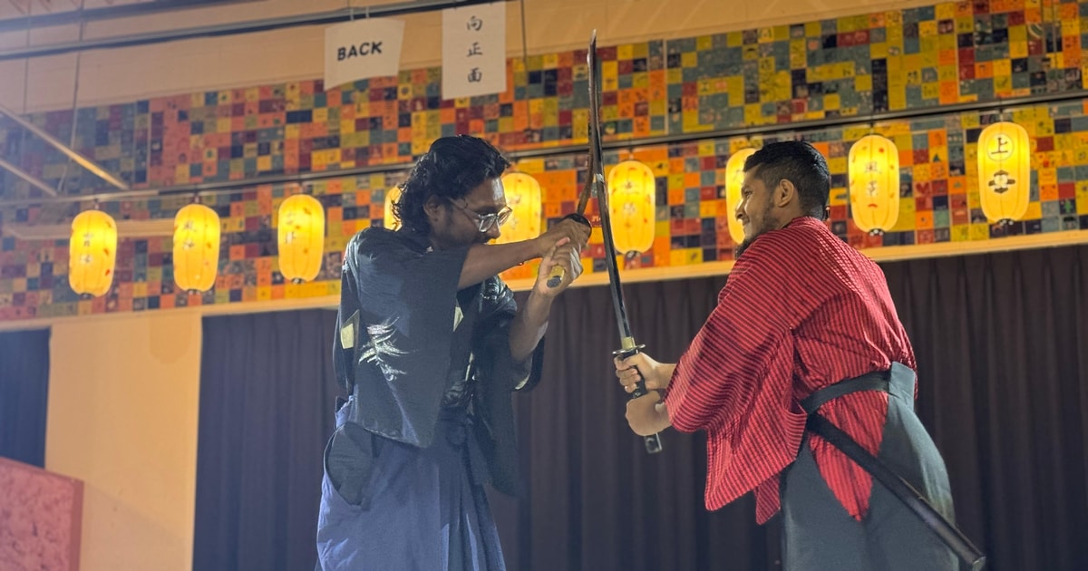 Osaka: Samurai Show & Experience with Halal Sukiyaki Option | GetYourGuide