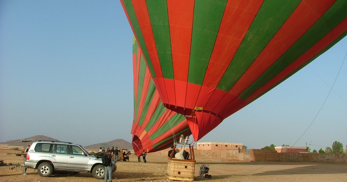 Marrakech: Private Hot Air Balloon Flight | GetYourGuide