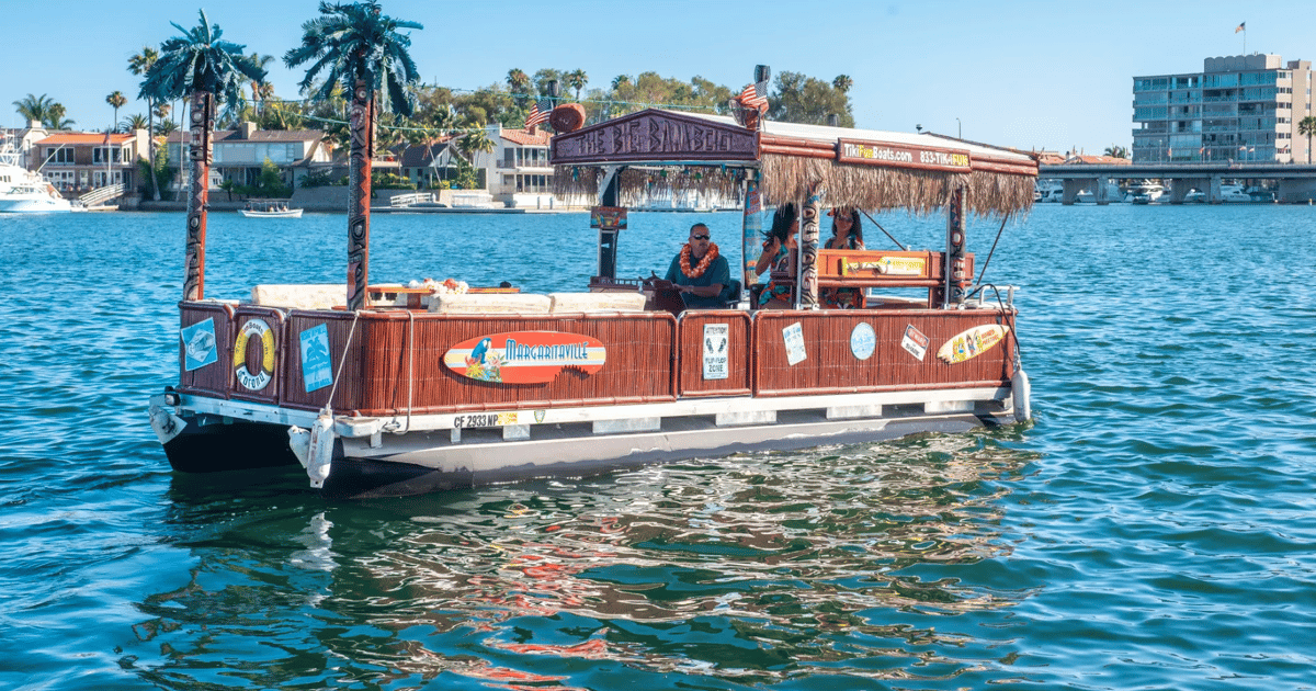 Floating Tiki Bar Harbor Cruise | GetYourGuide