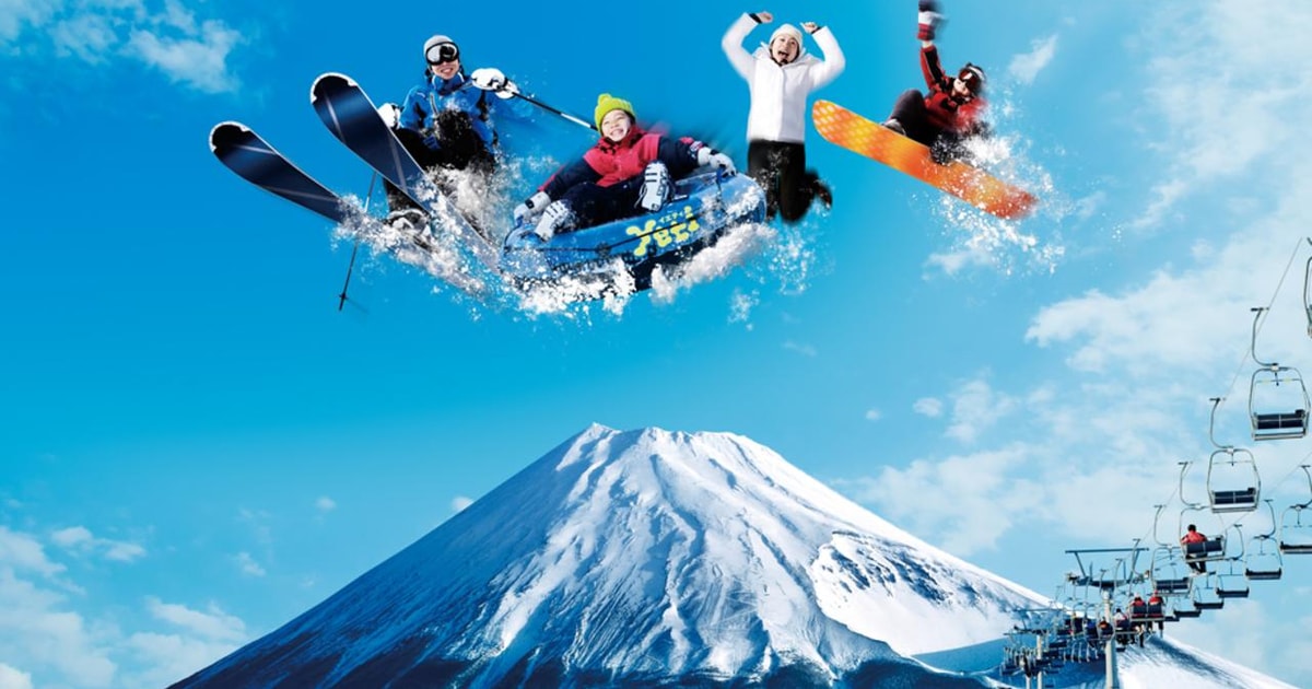 Tokyo: Mt. Fuji Yeti Ski, Hot Spring & Fruit Picking Tour | GetYourGuide
