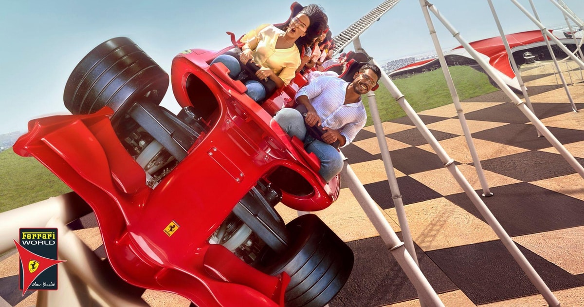 From Dubai: Ferrari World Tickets With Transfers Options | GetYourGuide