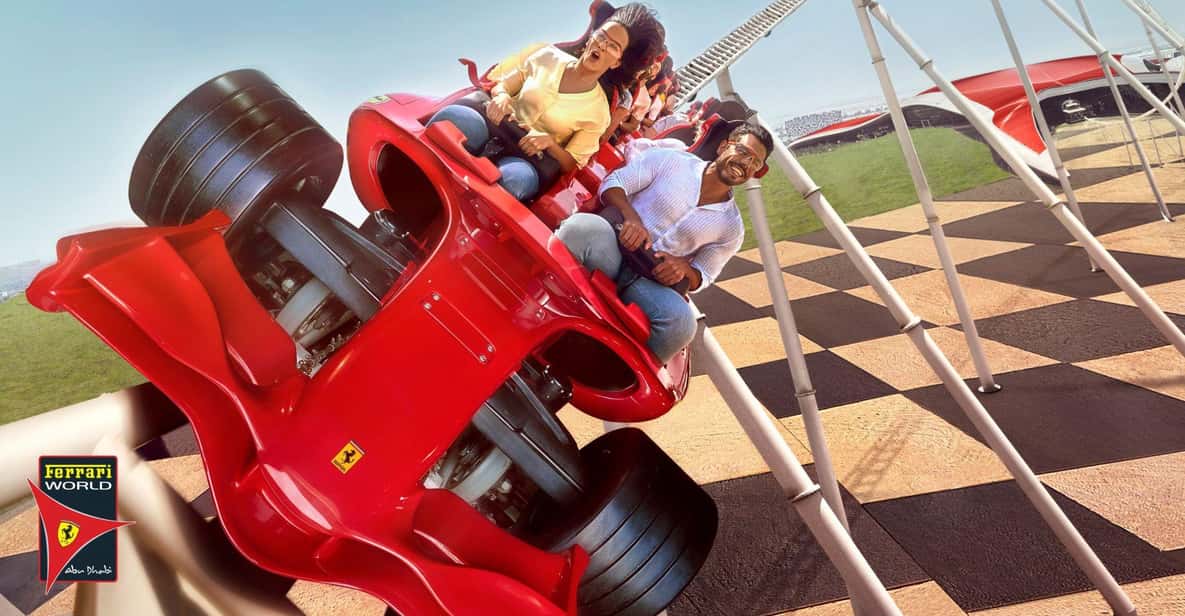 From Dubai: Ferrari World Tickets With Transfers Options | GetYourGuide