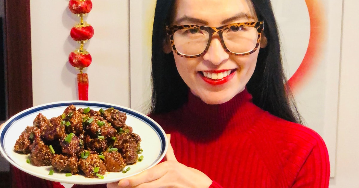 Clase de cocina online Pollo al sésamo de la chef Sunflower Li ...