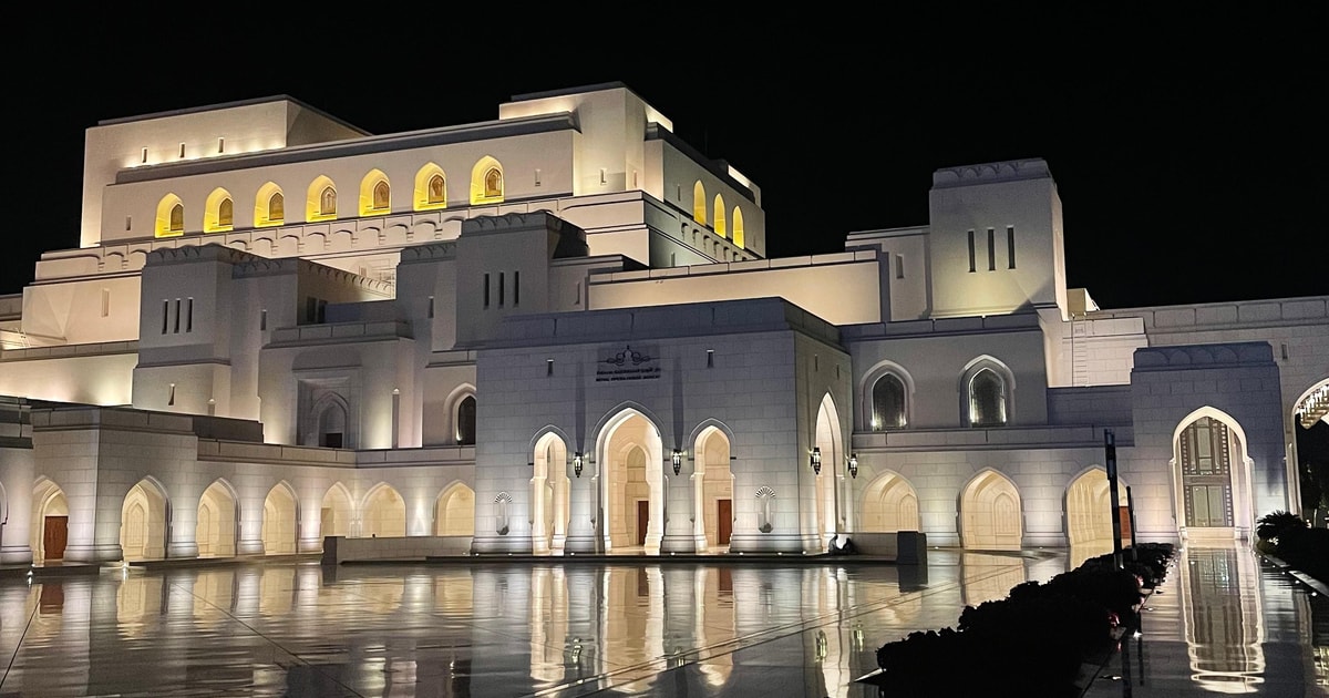 Muscat: Mosque, Opera, and Old Muscat Eco EV Evening Tour | GetYourGuide