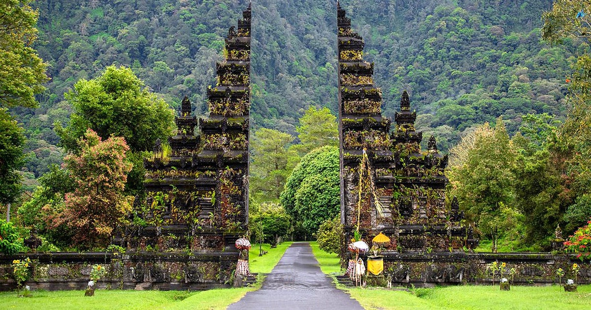 Bali : Beroemde halte Handara, Jatiluwih, Geheime Tuin & Tempel ...