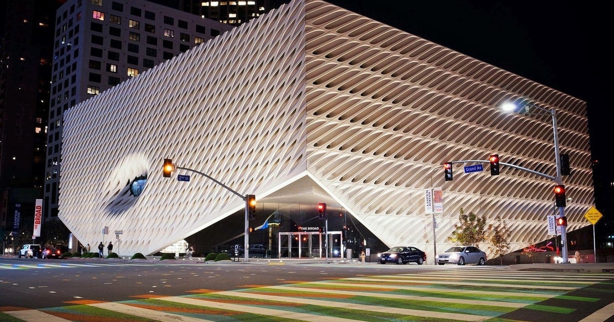 Los Angeles: Broad Museum Ticket & Downtown In-App Tour | GetYourGuide