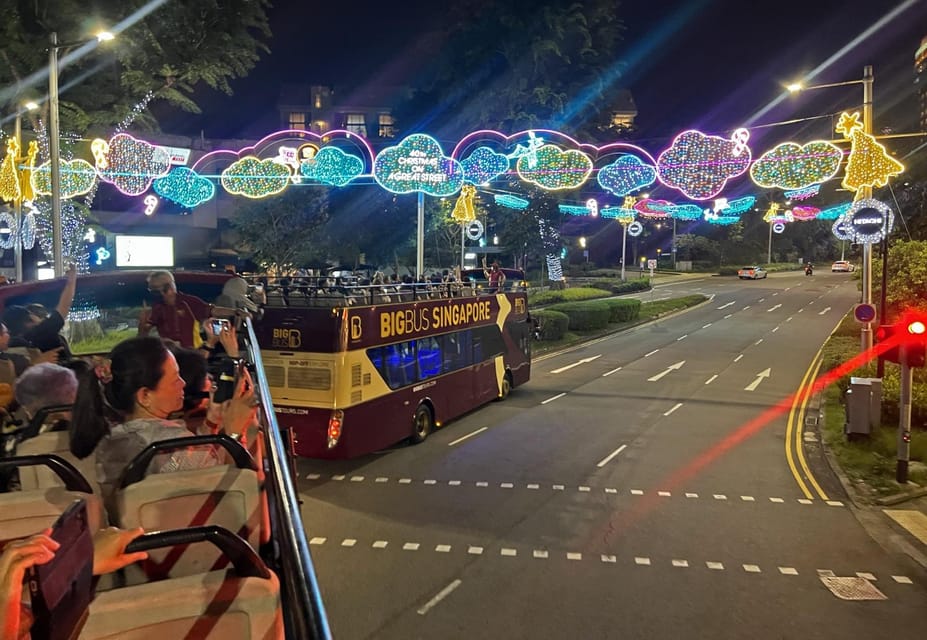 Big Bus Singapore Christmas Light-Up Tour | GetYourGuide