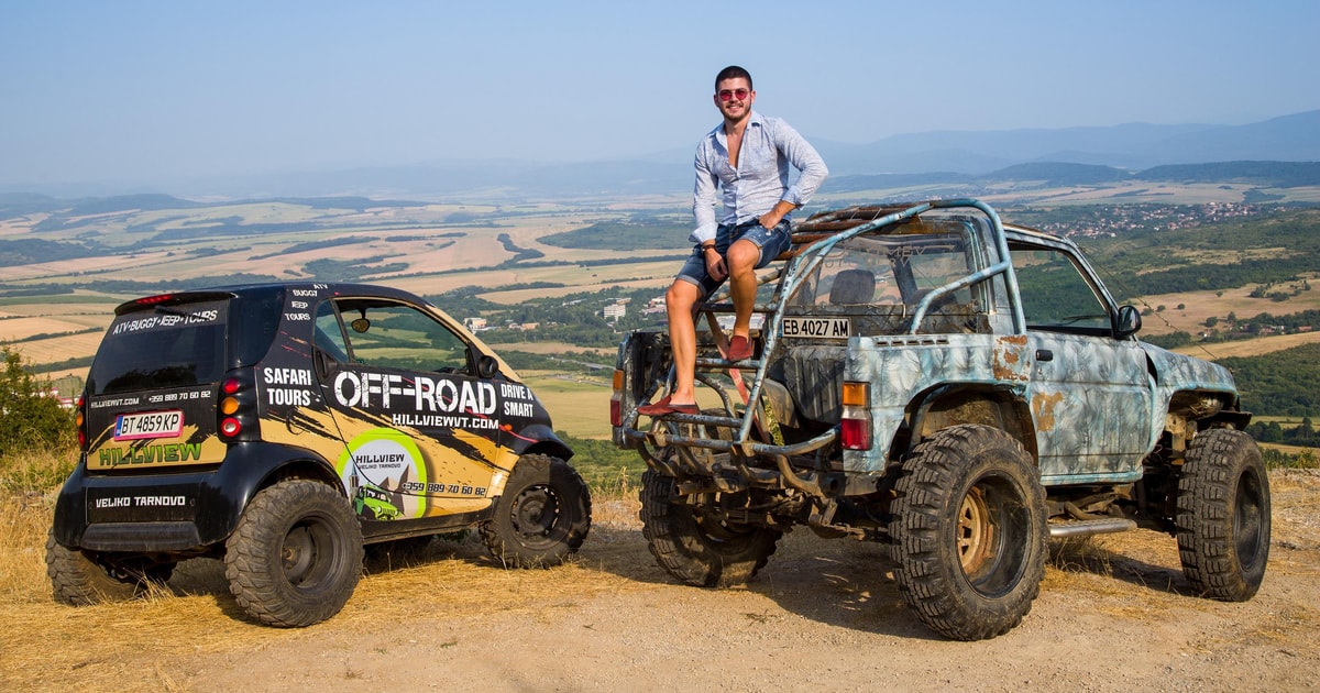 Veliko Tarnovo: todoterreno en Jeep Daihatsu o Smart ForTwo | GetYourGuide