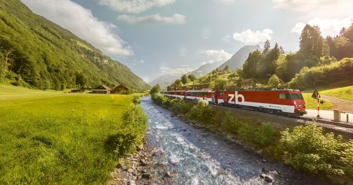 Schweiz: Halvpris-kort til tog, busser og både | GetYourGuide
