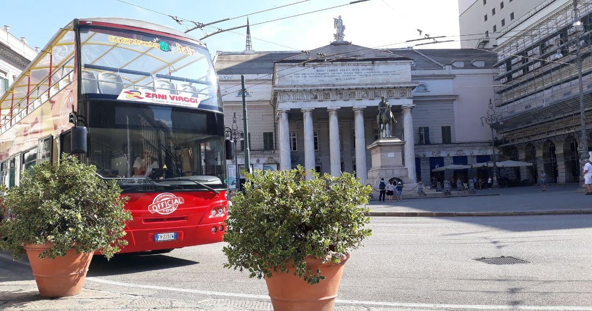 Genoa: Hop-on Hop-off Tour Ticket | GetYourGuide