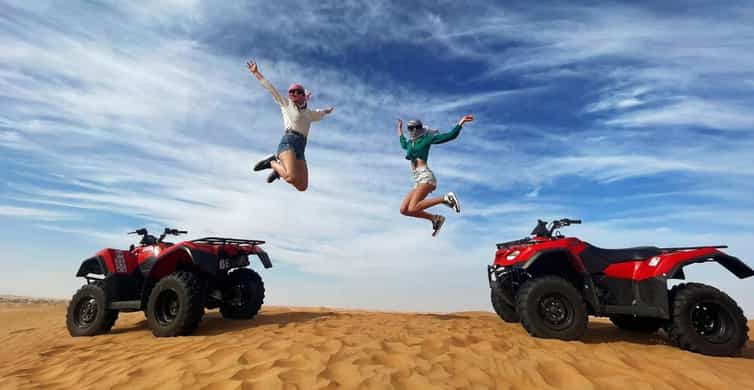 Dubai: Quad & ATV Bike, Red Dune Desert and Safari Adventure | GetYourGuide