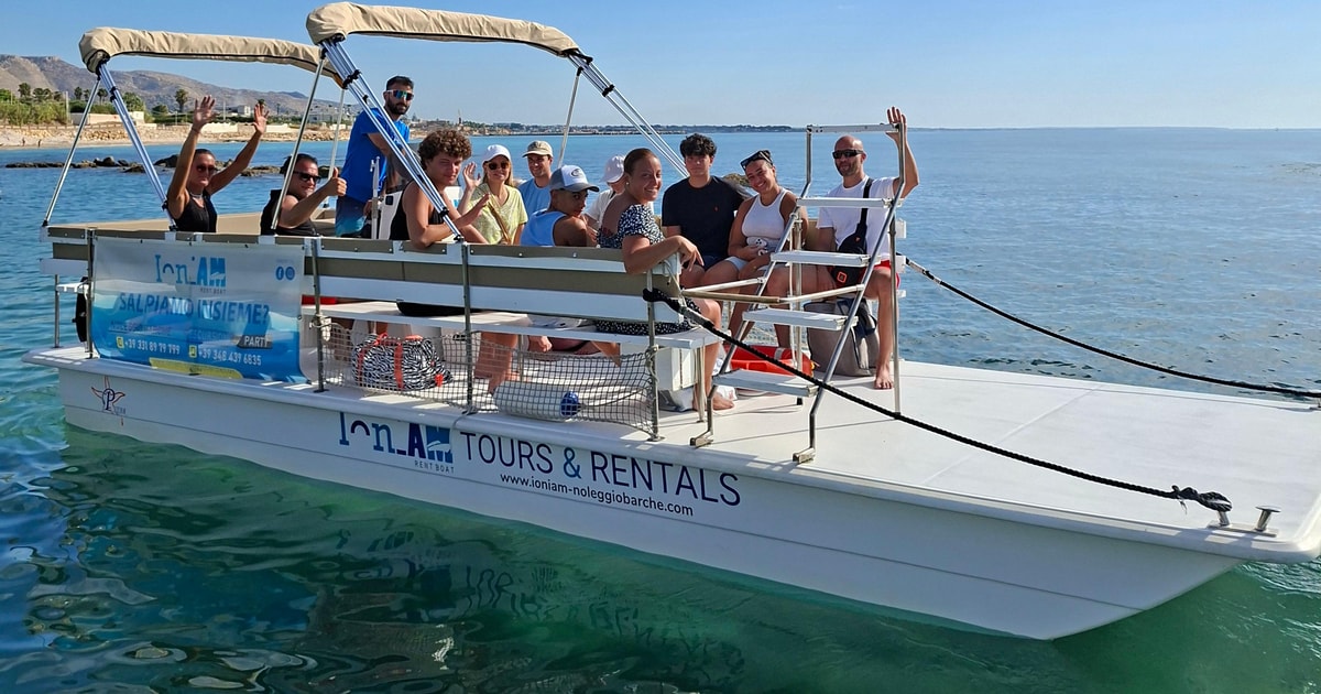 Tocht per boot van Avola naar Marzamemi/Portopalo di Capo Passero ...