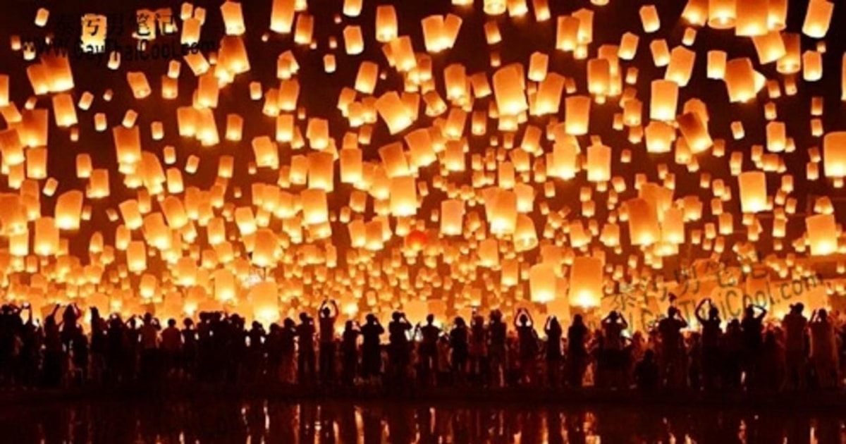 Chiang Mai: Festival delle Lanterne Yi Peng alla Maejo University ...
