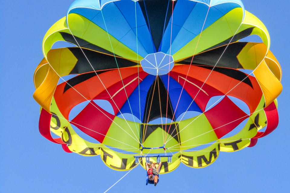 St. Julian's: Parasailing Flight with Photos and Videos | GetYourGuide