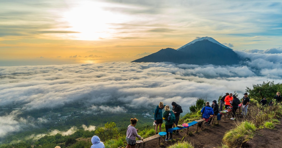 Mont Batur : Aventure au lever du soleil sur le Mont Batur à Kintamani ...