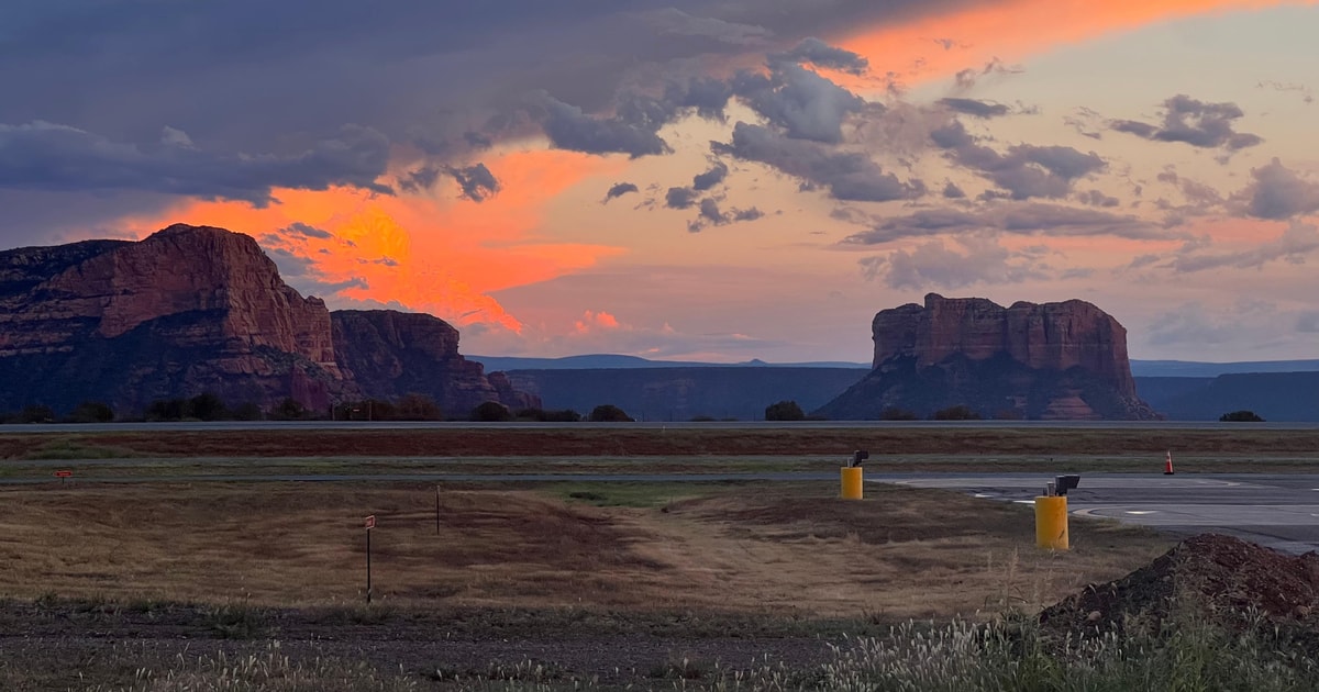 Mogollon Rim Sunset - 80 Mile Helicopter Tour in Sedona | GetYourGuide