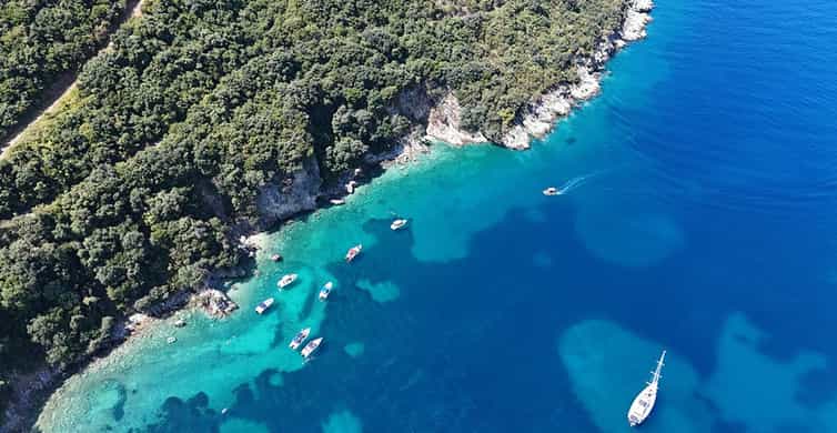 Saranda Boat Tour Turtle Cave, Kakome, Gremina, Krorez Beach | GetYourGuide