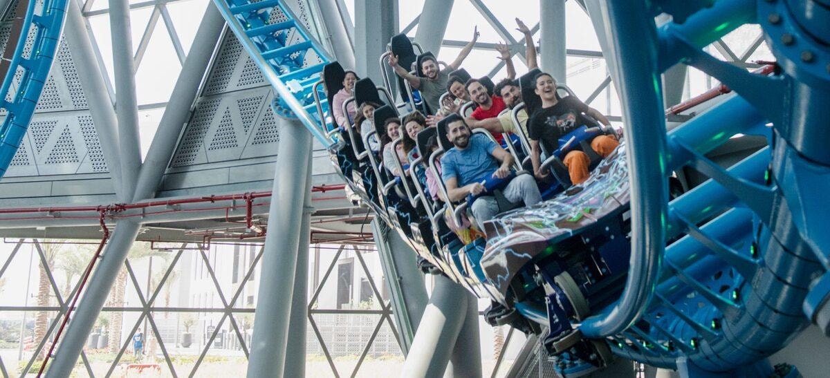 Dubai: The Storm Coaster Ride Entry Ticket | GetYourGuide