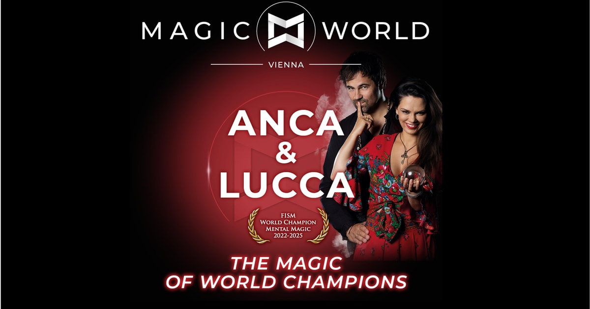 Magic World Anca & Lucca - The Magic of World Champions | GetYourGuide