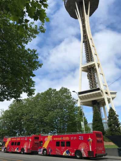 City Sightseeing Seattle: HOHO Bus Tour+Sky View Observatory | GetYourGuide