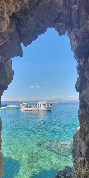 Krk: Blue Cave, Golden Beach & Plavnik Island Boat Tour | GetYourGuide