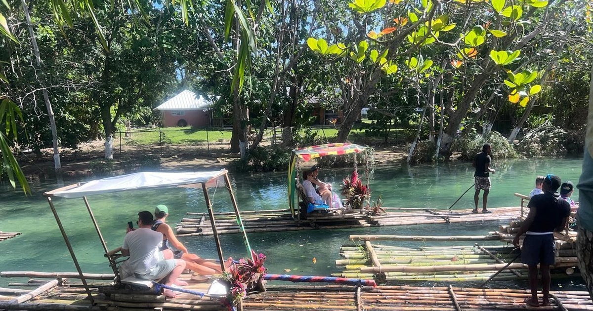 Montego Bay: Lethe River Rafting and Shopping from Ocho Rios | GetYourGuide