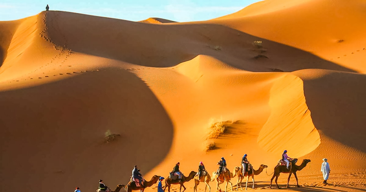 Z Marrakeszu 3-dniowa wycieczka na pustynię Sahara do Merzougi ...