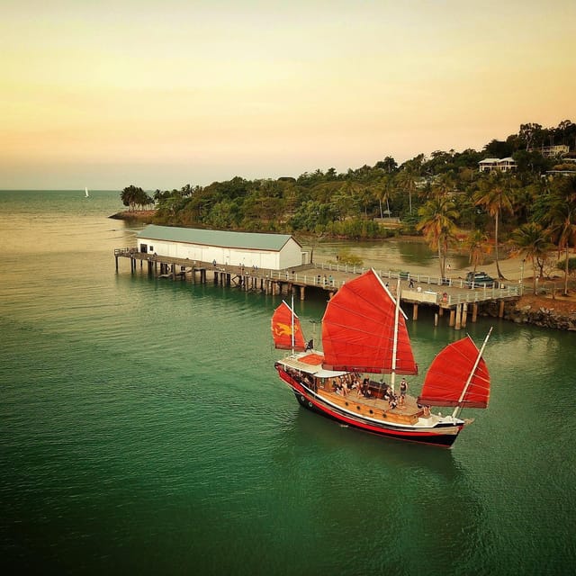 Port Douglas: Sunset Cruise on a Chinese Shaolin Junk Ship | GetYourGuide