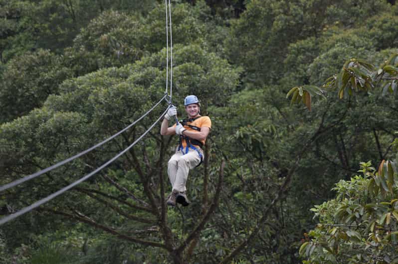 Arenal Volcano Zipline and hot springs from Guanacaste | GetYourGuide