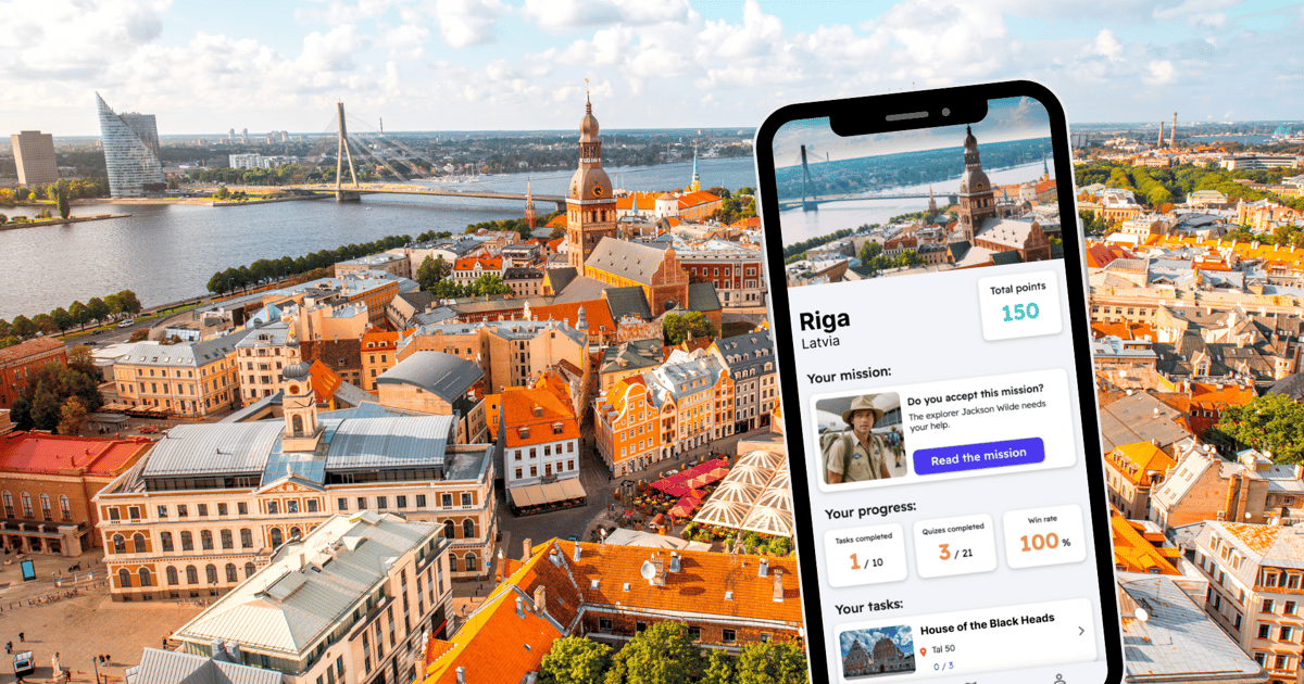 Riga: Stadtentdeckungstour mit Quiz auf deinem Handy | GetYourGuide