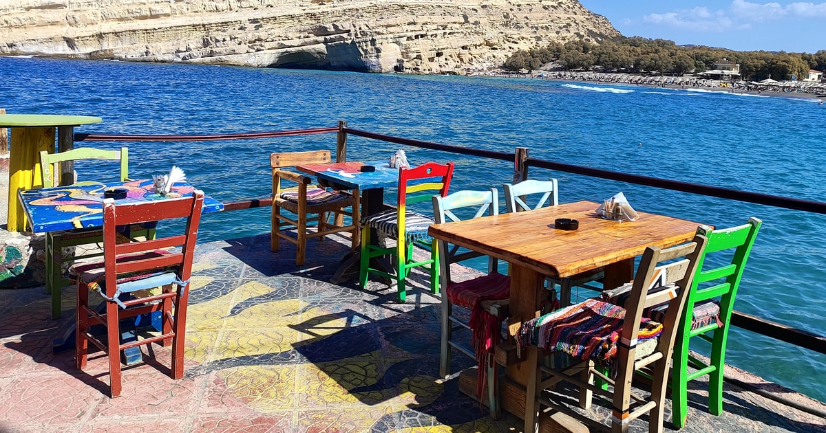 Matala Caves, Kayak at Kommos Beach, Phaistos Palace Private | GetYourGuide