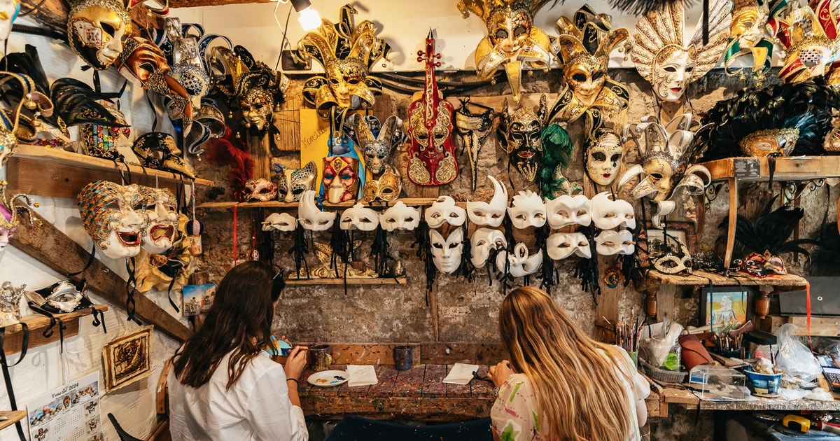 Venice: Carnival Mask Workshop | GetYourGuide