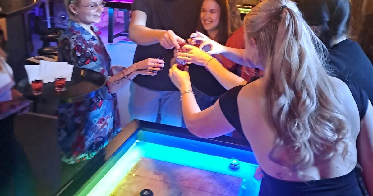 Ping pong or shuffleboard for up to 6 players | GetYourGuide