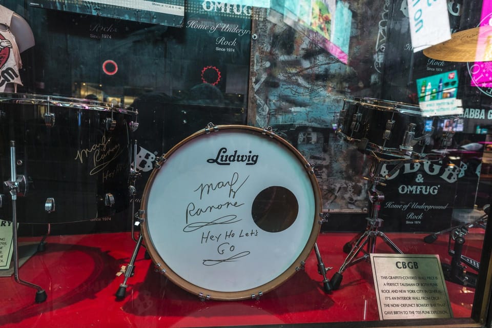 The Ramones and NYC’s Punk Rock Scene Private Walking Tour | GetYourGuide