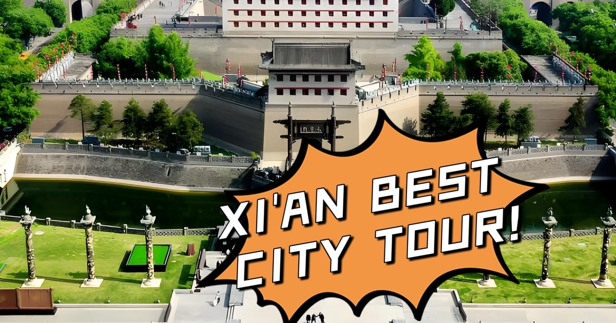 Xi'an: Along the City Wall and Xiang Zi Temple Walking Tour | GetYourGuide