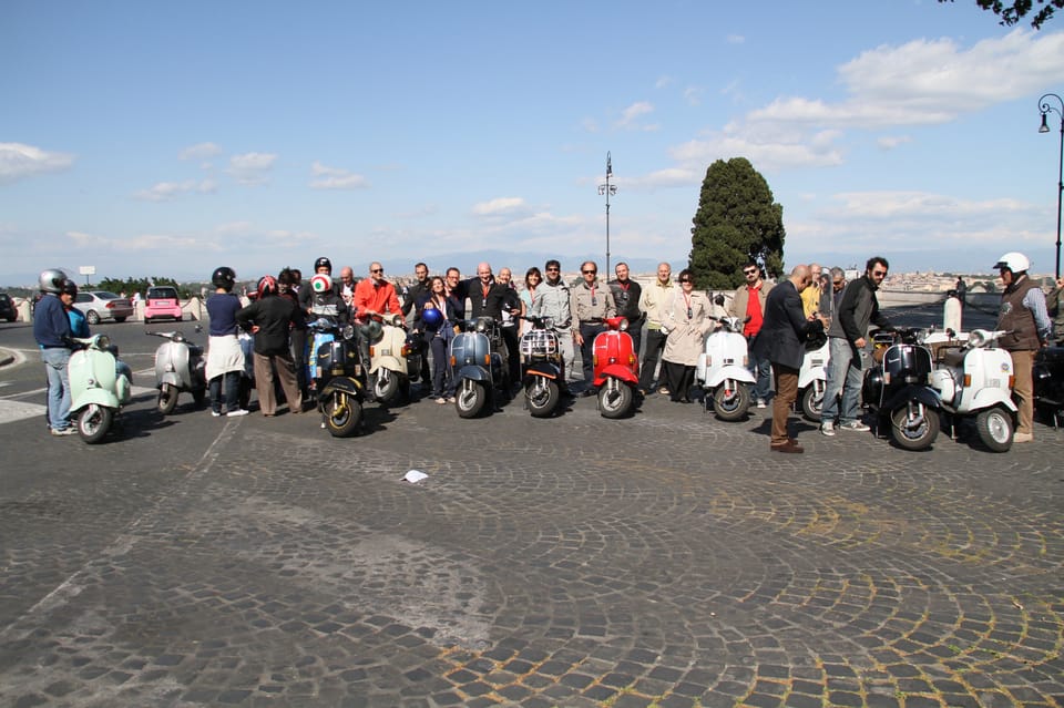 Rome: Half-Day Vespa Tour with Private Driver | GetYourGuide