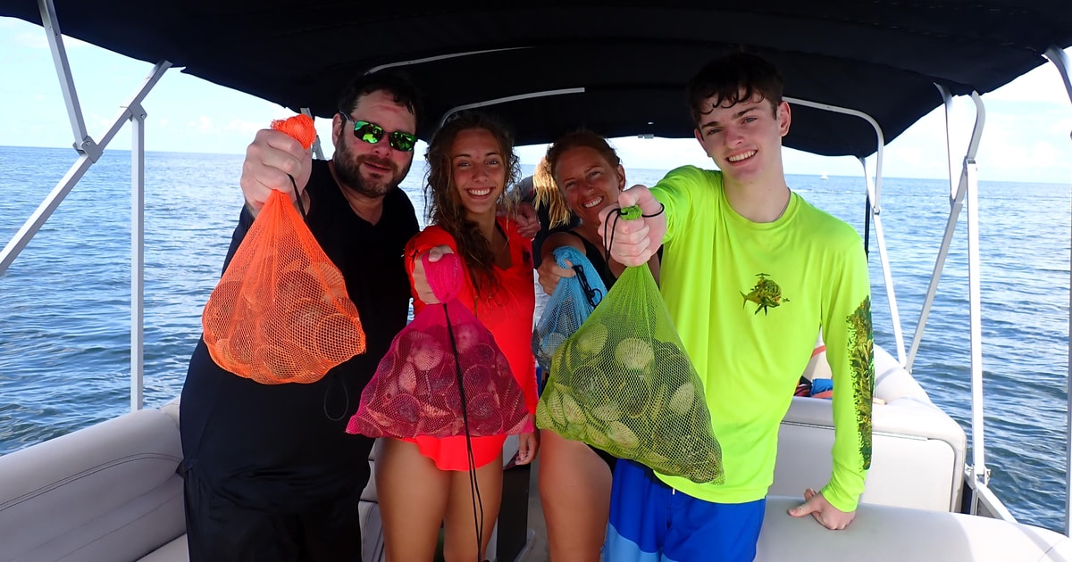 Crystal River: All Inclusive Premier Scalloping Tour | GetYourGuide