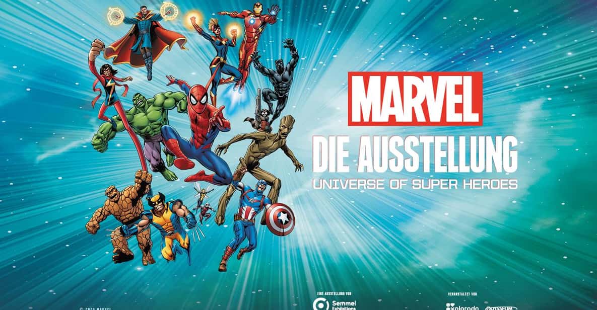 Cologne: Marvel - The Exhibition - Universe of Super Heroes - Admission ...