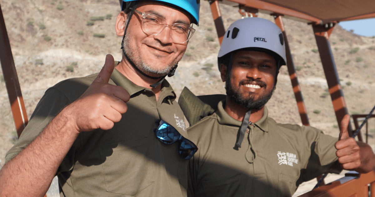 Fujairah: Quick Flight Ticket at the Fujairah Adventure Park | GetYourGuide