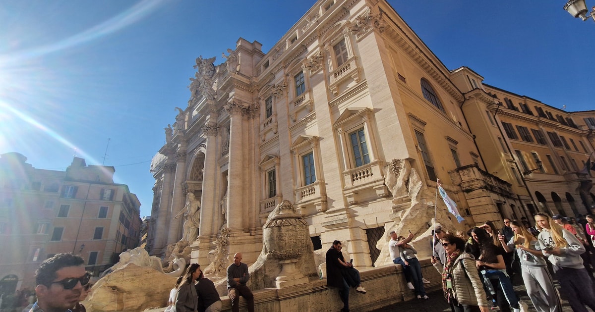 Rom: Spanska trappan, Fontana di Trevi och Pantheon – rundvandring ...