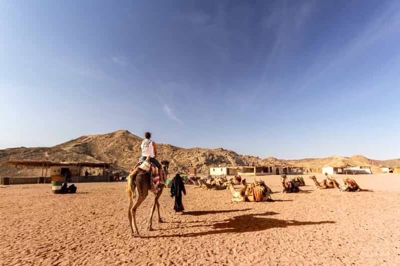 Hurghada: Safari în deșert la apus de soare cu Quad Runner și plimbare ...