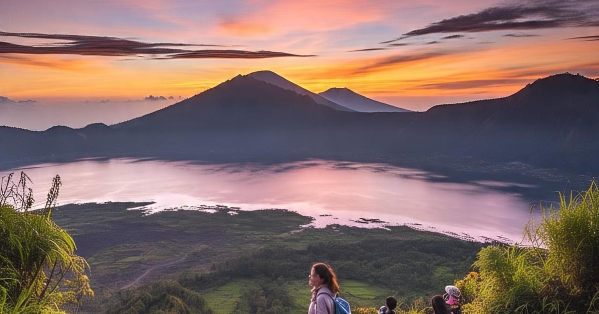 Bali: Aire libre en el monte Batur con aguas termales naturales ...
