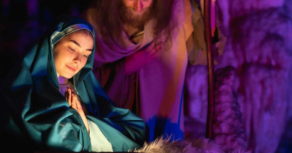 Living nativity scenes with a orchestra in Postojna cave | GetYourGuide