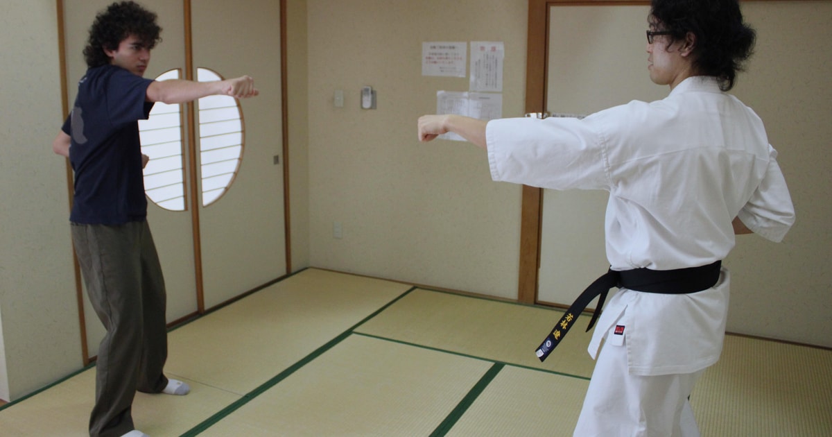 Karate Workout Experience with the Former All-Japan Champion | GetYourGuide