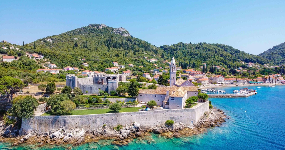 Dubrovnik: Tour particular de lancha pelas Ilhas Elaphiti e cavernas ...
