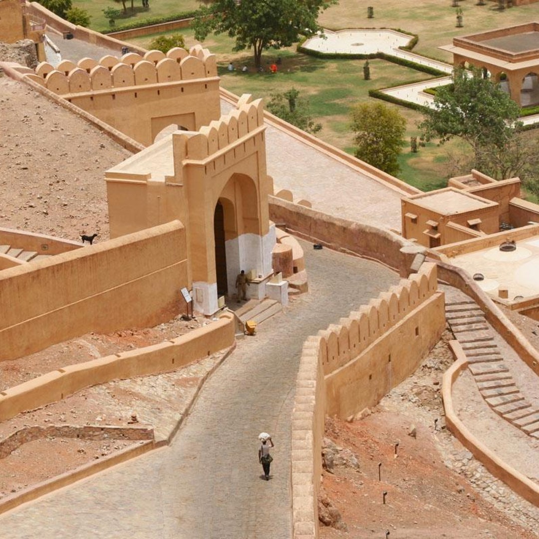 Jaipur: Excursão a pé pelo património do Forte Amber com guia ...