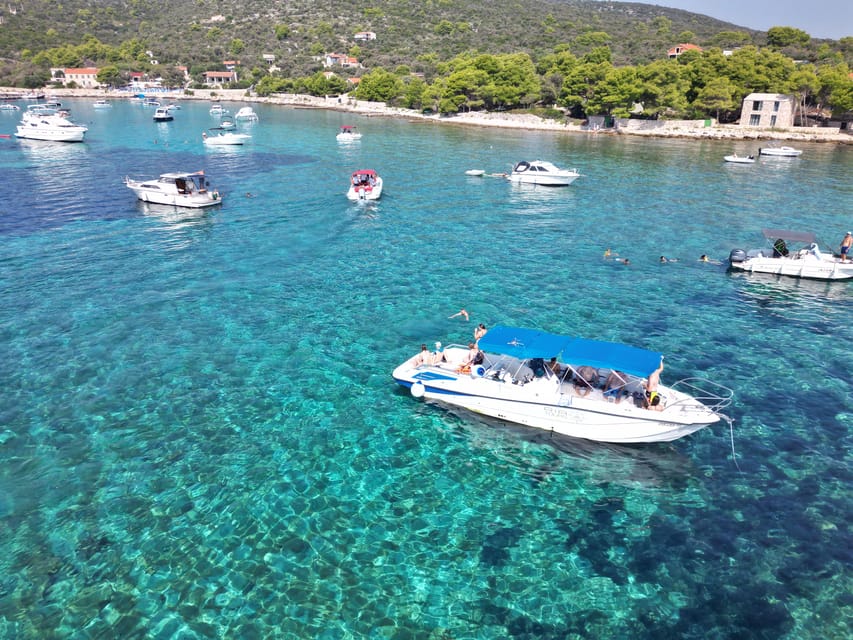 From Trogir: Half-Day 3 Island Tour with Blue Lagoon | GetYourGuide