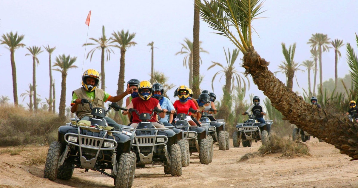 Half-Day Quad Biking Tour Marrakech Palmeraie | GetYourGuide
