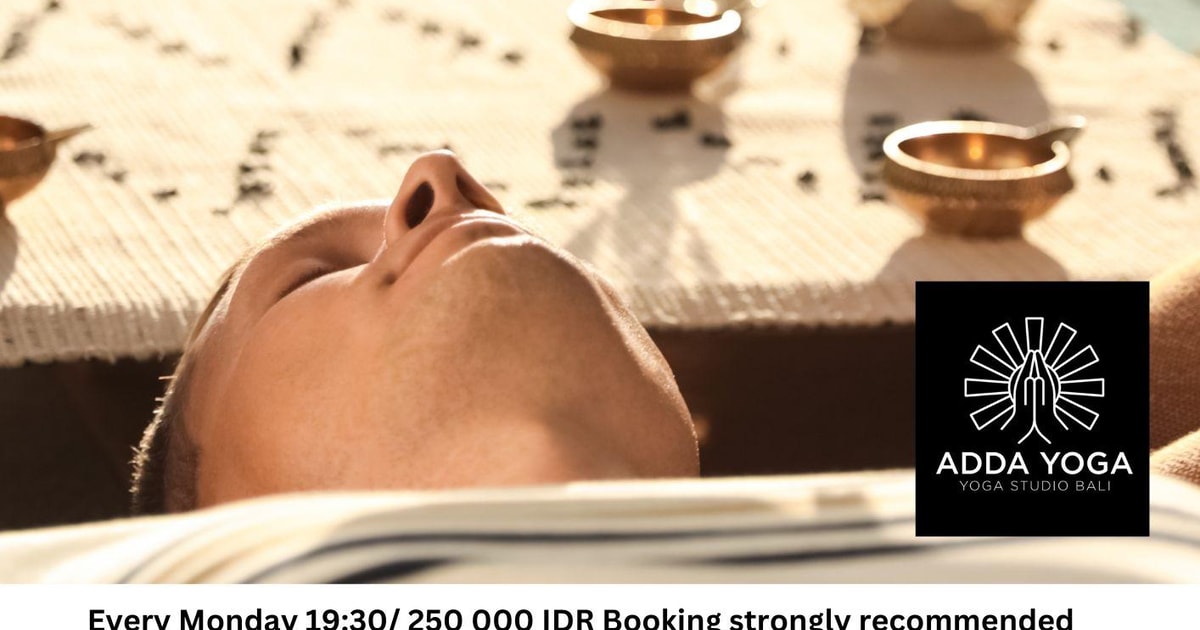 Bali: Cura pelo som e alinhamento energético na ADDA YOGA | GetYourGuide